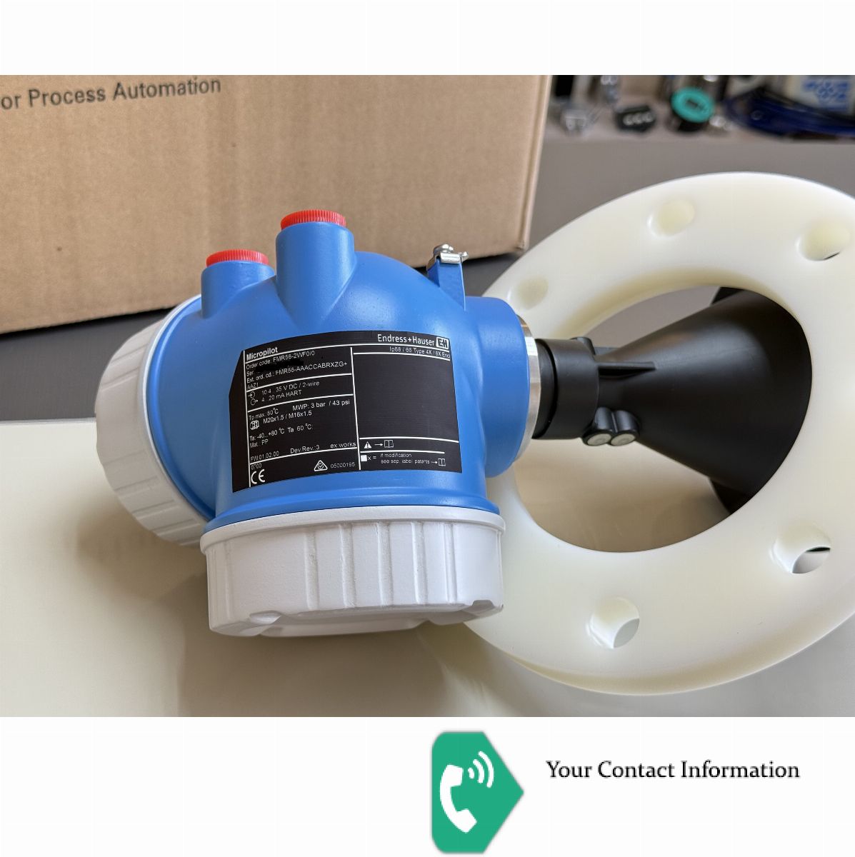 سطح سنج مدل FMR56-AAACCABRXZG+AAZ1 برند Endress+Hauser