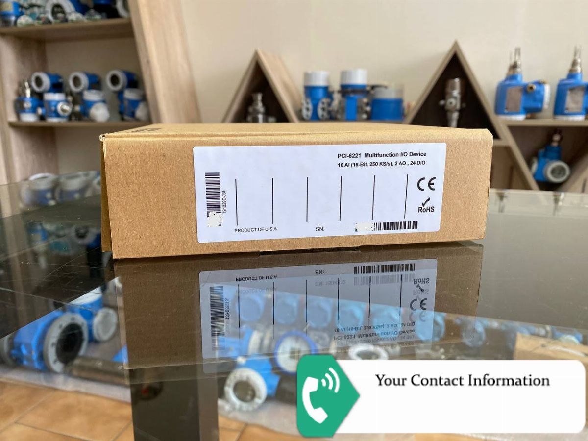 کارت داده برداری DAQ مدل PCI-6221 کارت داده برند National instrument